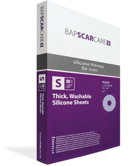 BapScarCare S Nipple Washable Scar Dressing - Charlotte Owen Physiotherapy